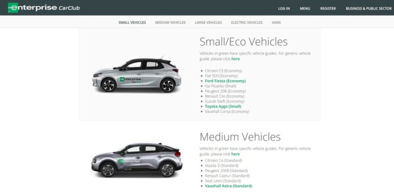 Enterprise Car Club – Car Clubs